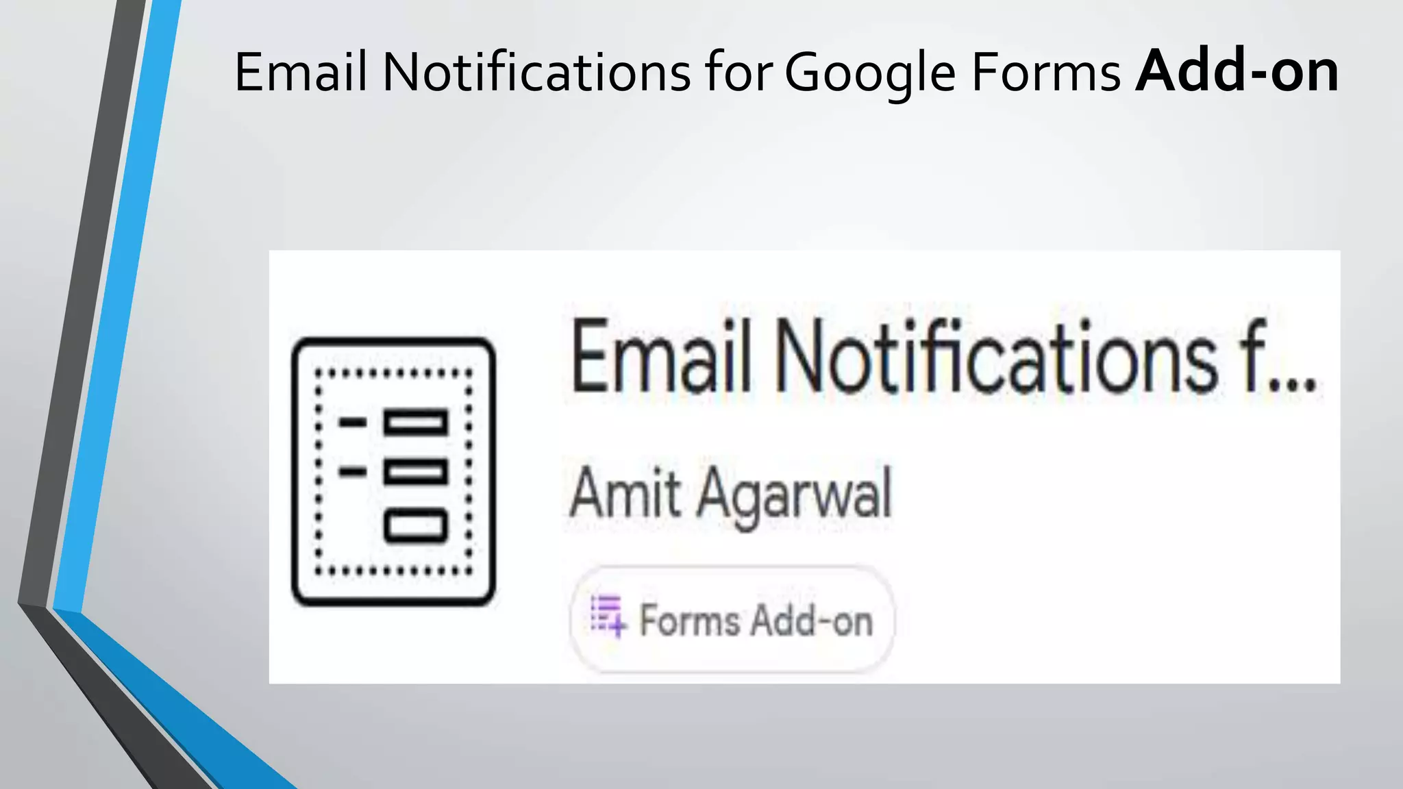 Google form objects and add-ons 2020. | PPT