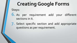 Google form objects and add-ons 2020. | PPT