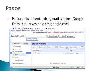 Google Forms Español | PPT
