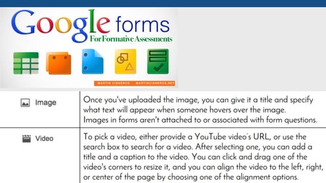 Google Forms for Formative Assessment | PPT