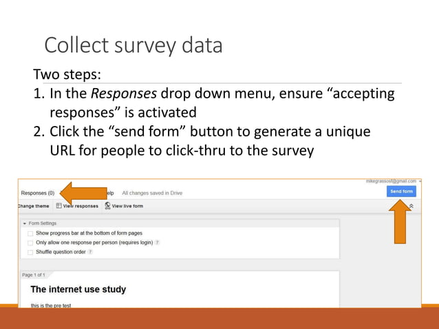 Google forms presentation | PPTX