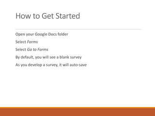 Google forms presentation | PPTX