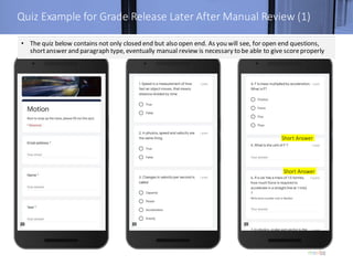 Google Forms Quiz Tutorial | PPT