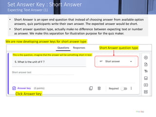 Google Forms Quiz Tutorial | PPT