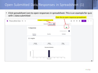 Google Forms Quiz Tutorial | PPT