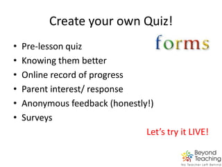 Google for your class | PPTX | Search | Internet