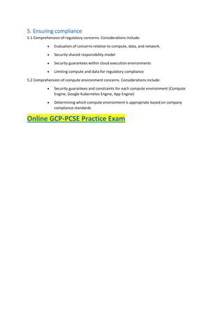 Google GCP-PCSE Certificate Is Your Best Choice | PDF