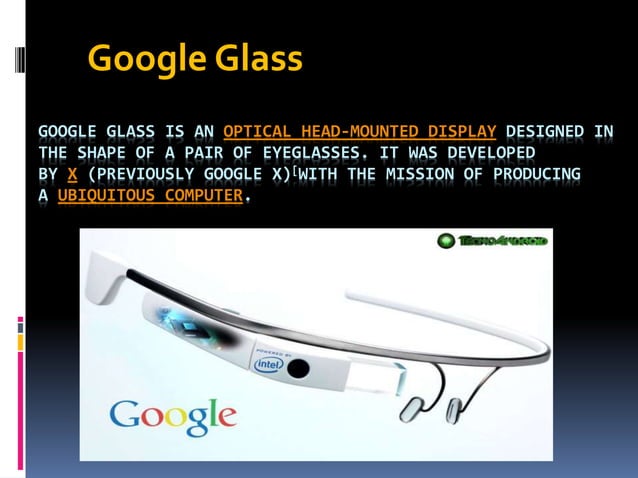 google glasses | PPT