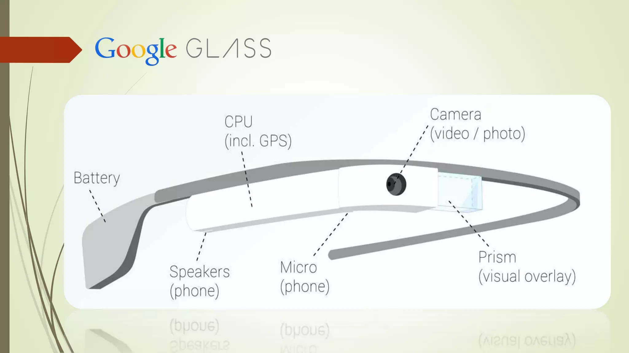 Google glass Seminar | PPTX | Smartphones | Consumer Electronics