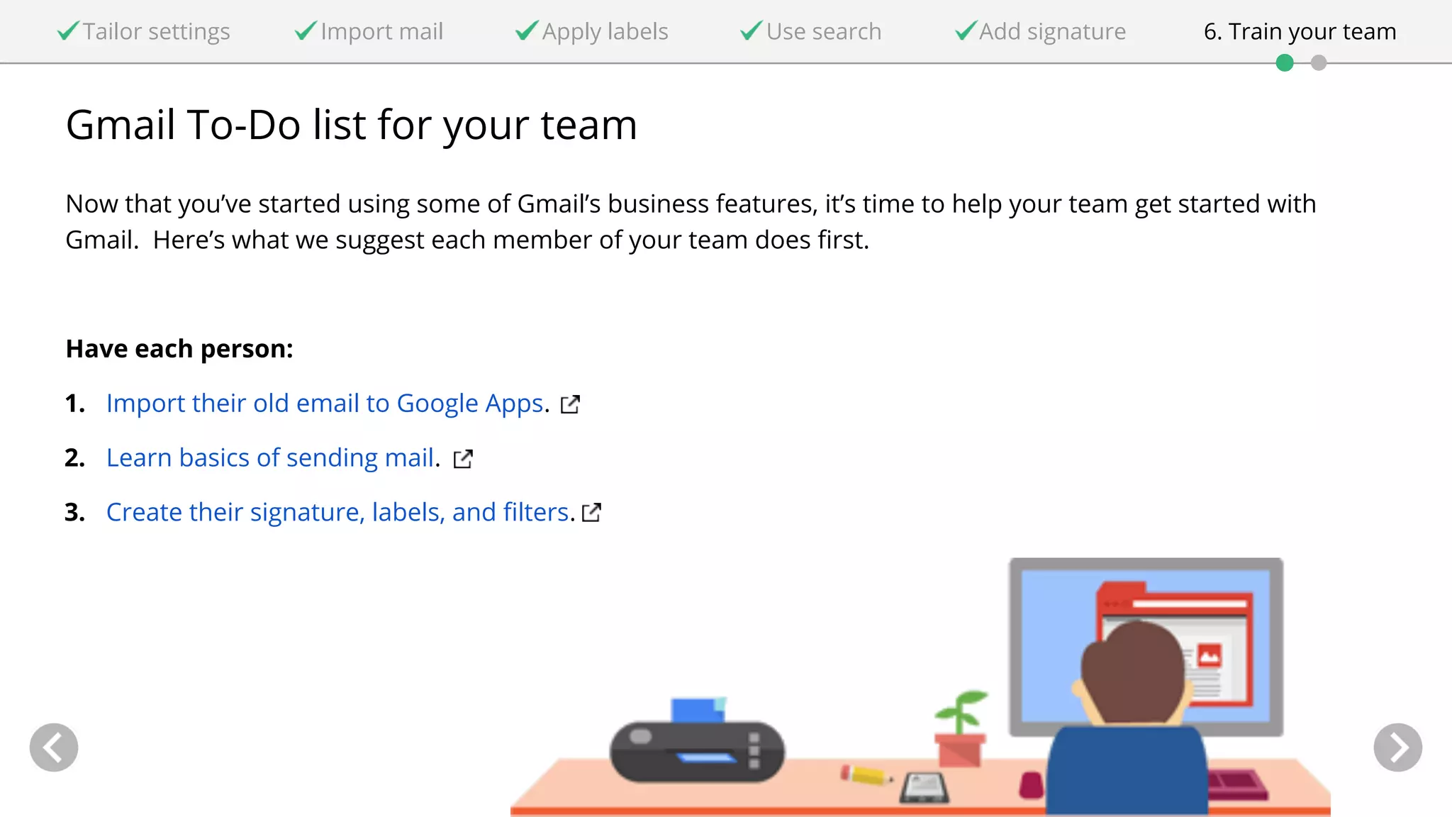 Google gmail setup guide for admins | PDF