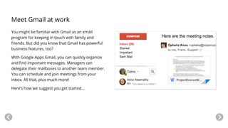 Google gmail setup guide for admins | PDF | Email | Internet
