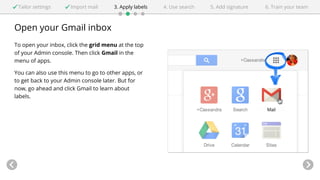 Google gmail setup guide for admins | PDF | Email | Internet