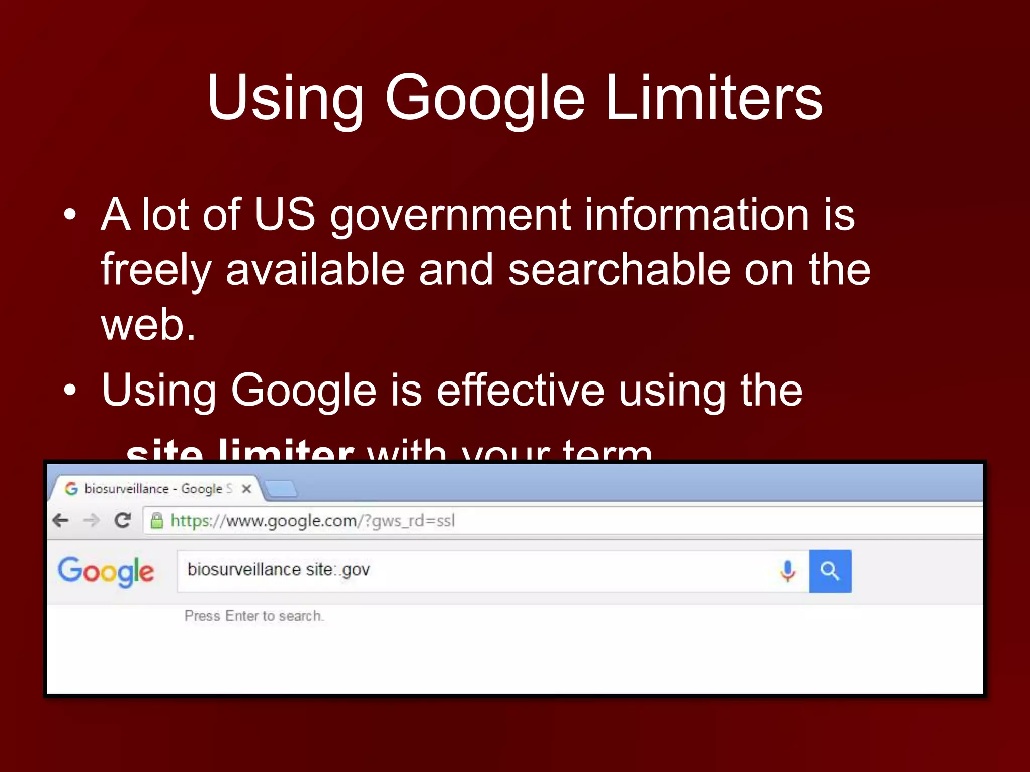 Google gov docs | PPT | Free Download