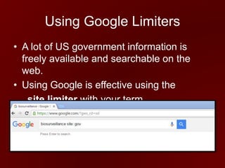 Google gov docs | PPT