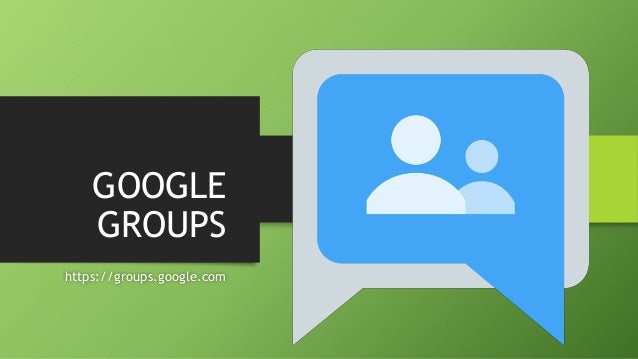 Google groups
