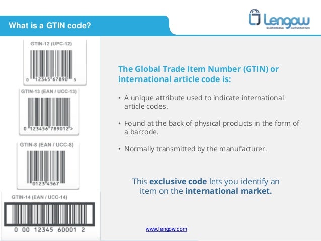 Google Shopping: How can GTIN codes be integrated successfully?