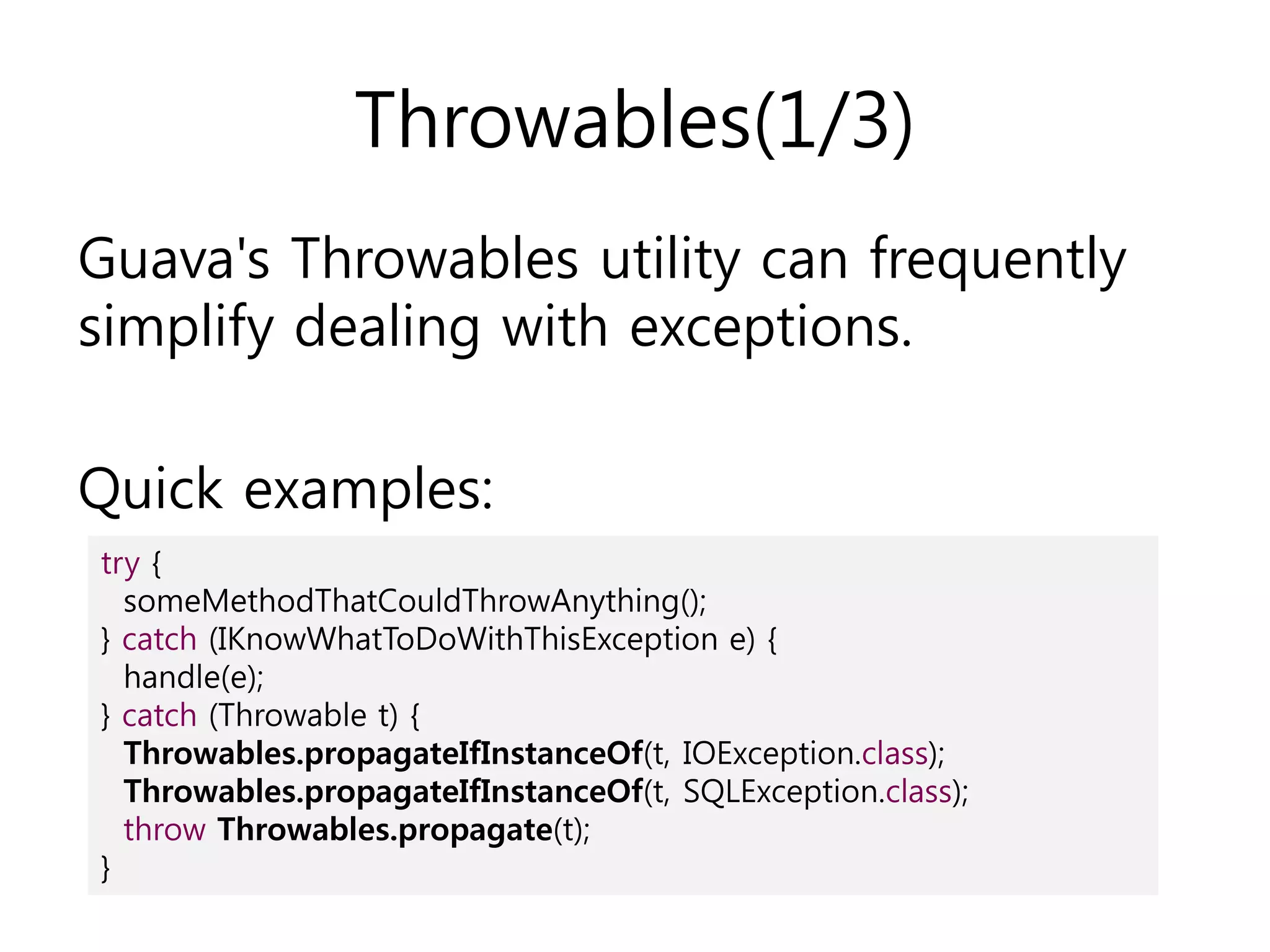 Google guava overview | PPT