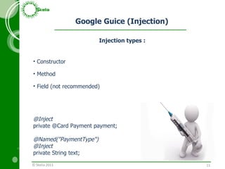 Google Guice | PPT | Programming Languages | Computing