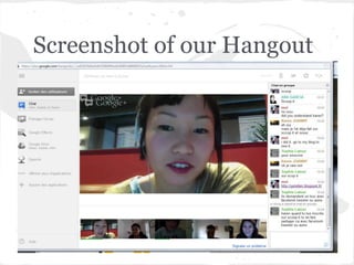 Google hangout | PPT