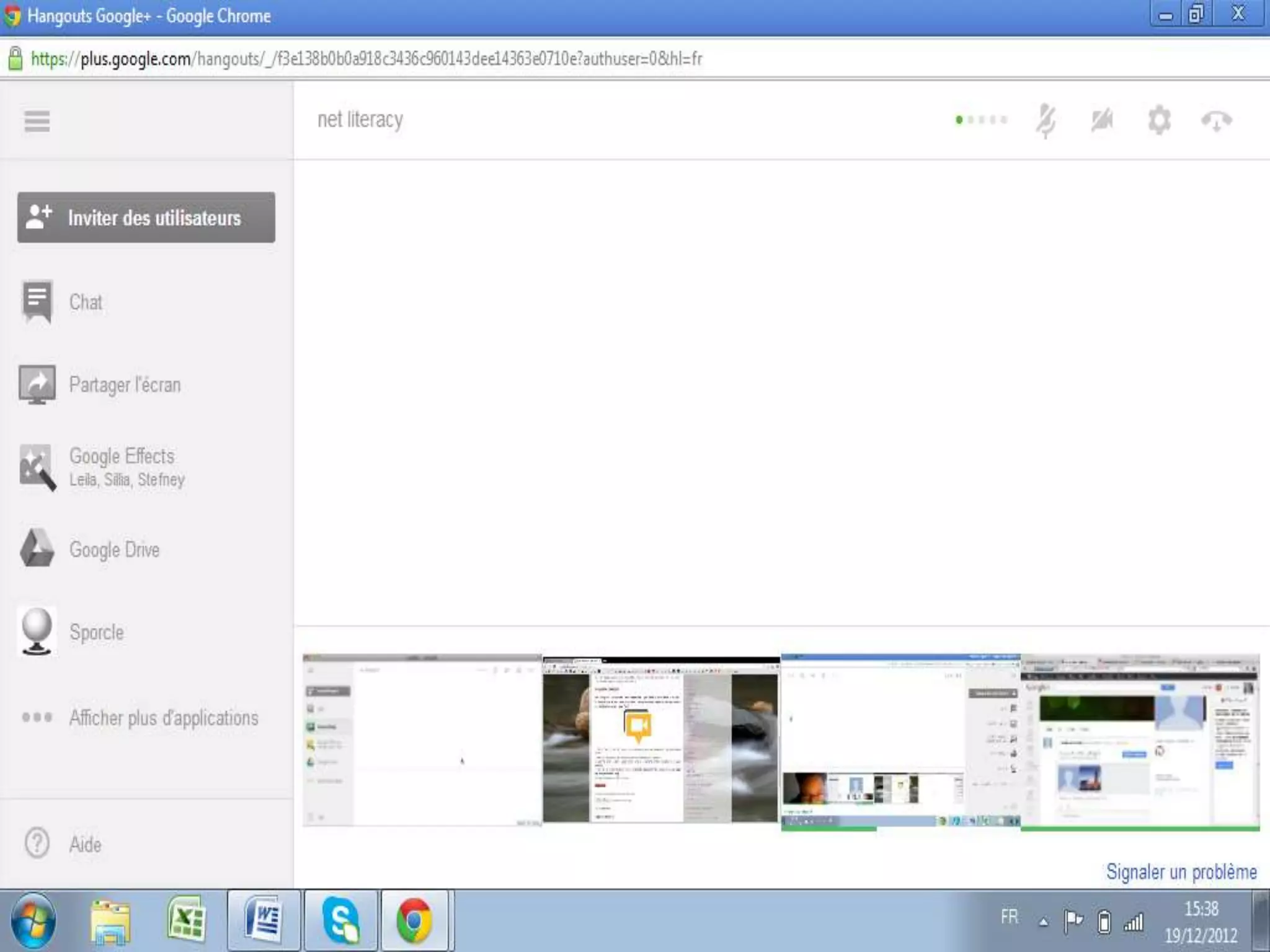 Google + hangout | PPTX
