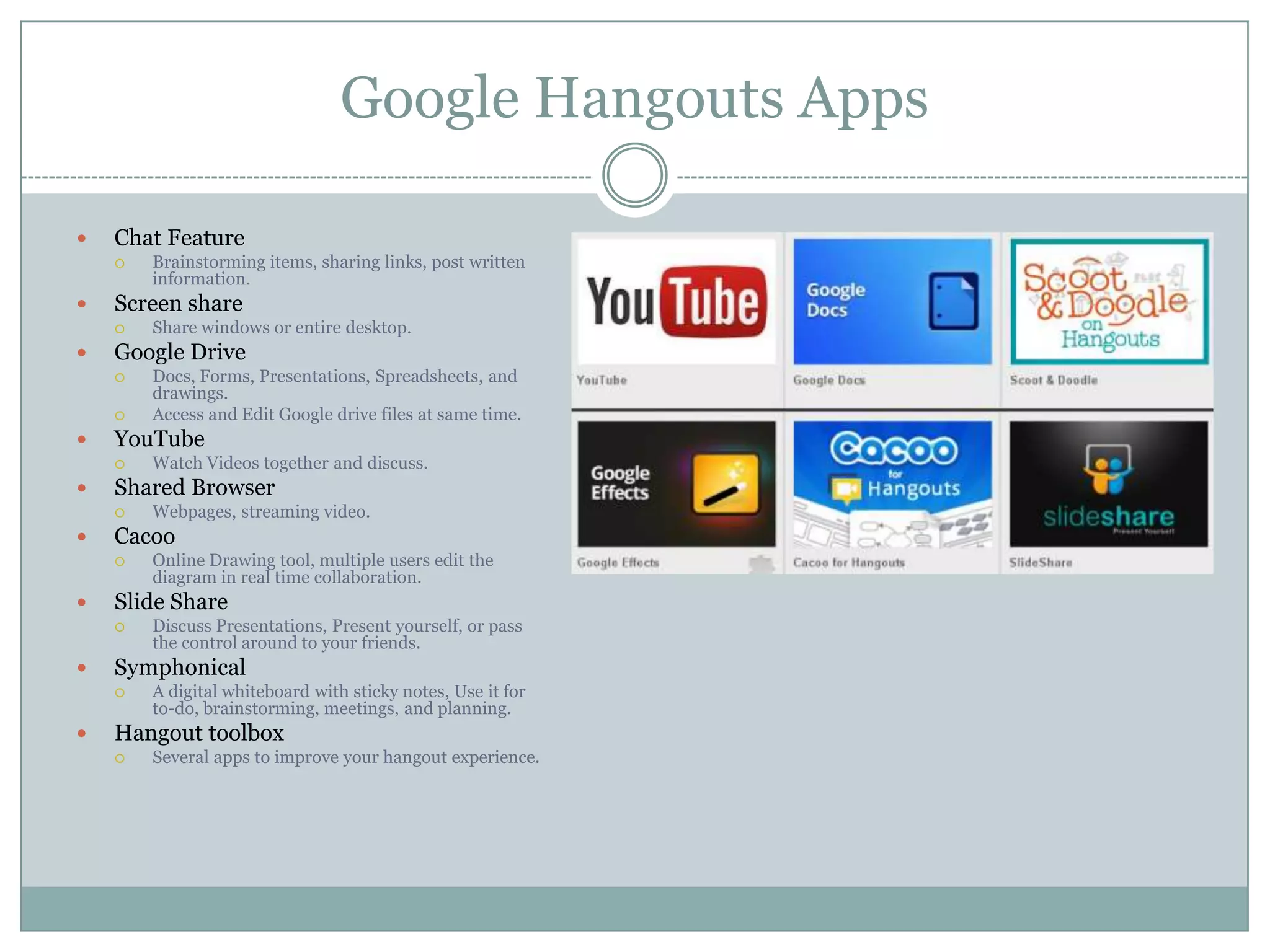 Google+ Hangouts | PPT
