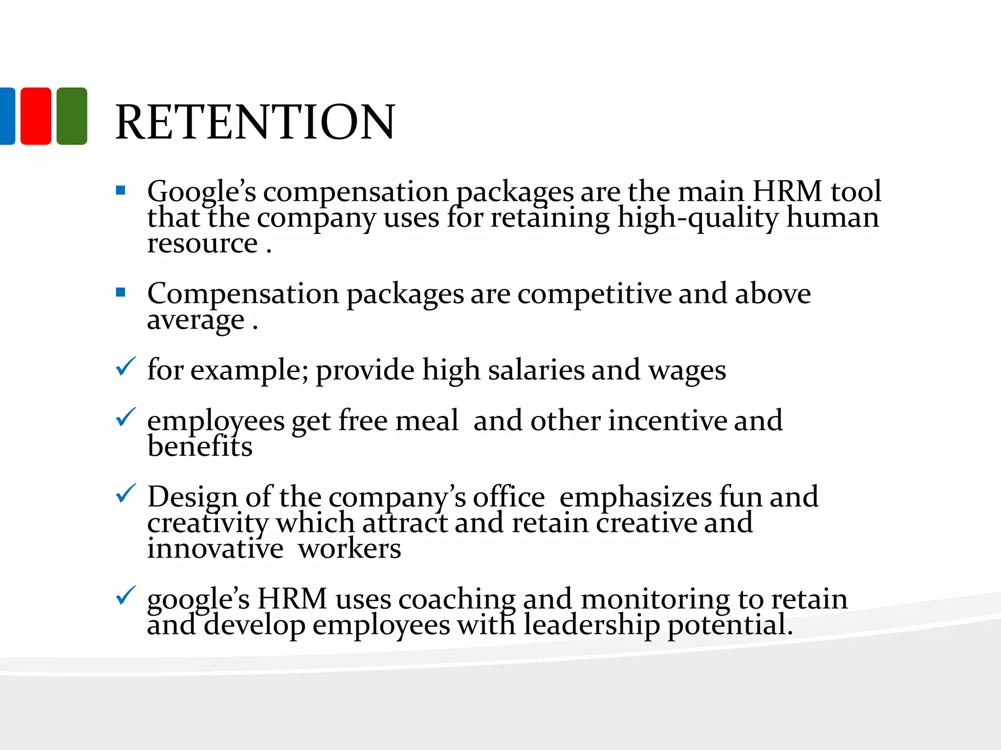 Google HRM process and practices | PPTX