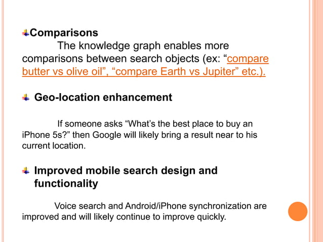 Google hummingbird algorithm ppt | PPT