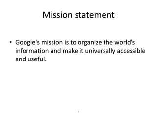 Google: Designed for Innovation | PPTX