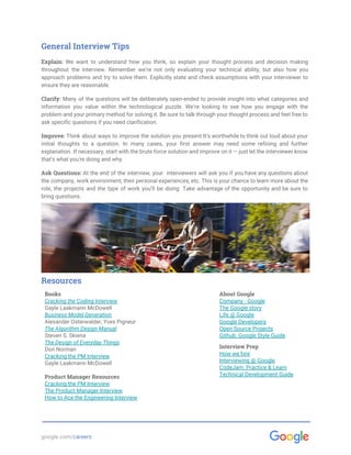 Google Interview Prep Guide Product Manager | PDF