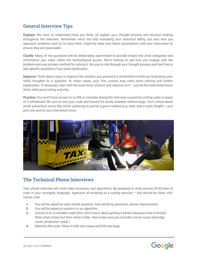 Google Interview Prep Guide Software Engineer | PDF