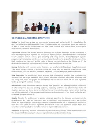 Google Interview Prep Guide Software Engineer | PDF