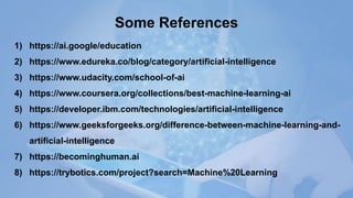 Overview of Artificial Intelligence & Machine Learning | PPT