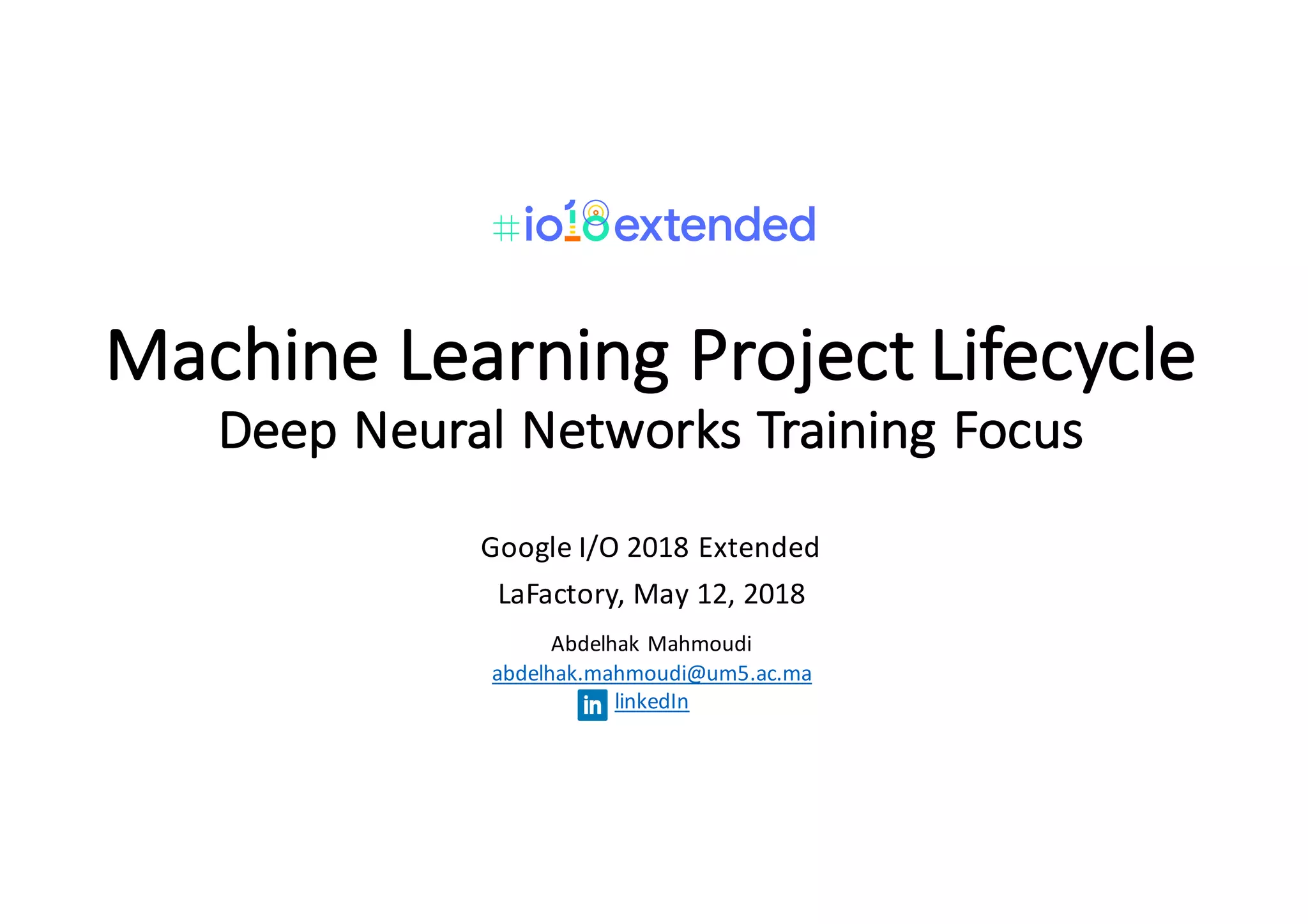 Machine Learning Project Lifecycle | PDF | Internet | Computing