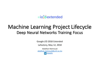 Machine Learning Project Lifecycle | PPT