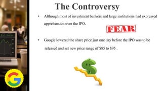 Google ipo | PPTX