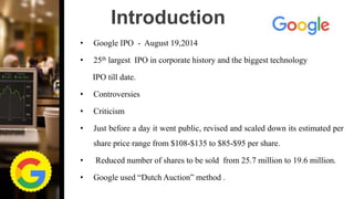 Google ipo | PPTX
