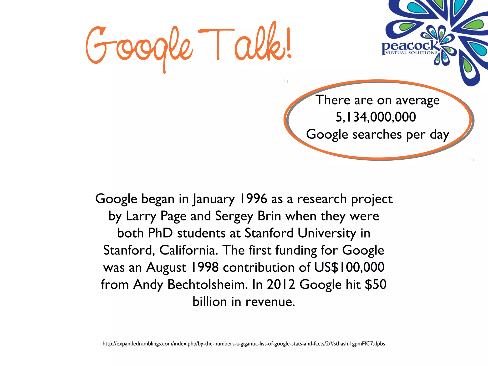 Google Juice, Share Space Spokane | PPT