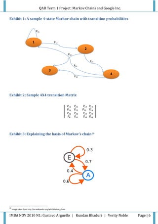 The Google Pagerank algorithm - How does it work? | PDF