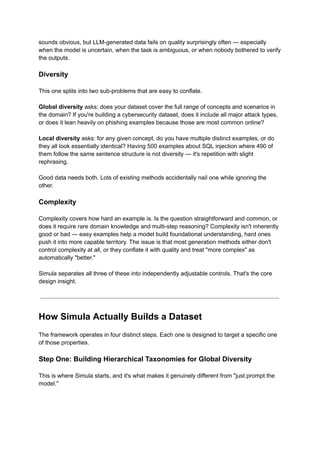 Simula: Google's Framework for Reasoning-Driven Synthetic Data ...