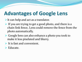 Google lens | PPTX