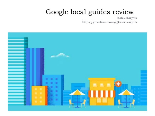 Google local guide review | PPT