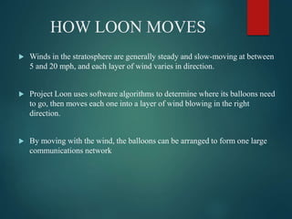 GOOGLE PROJECT LOON | PPT