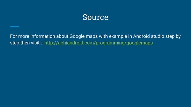 Google map tutorials | PPTX