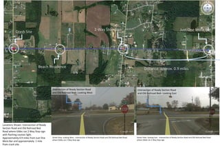Google map of crash scene | PPT