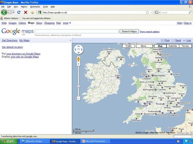Google Maps | PPT | Internet | Computing