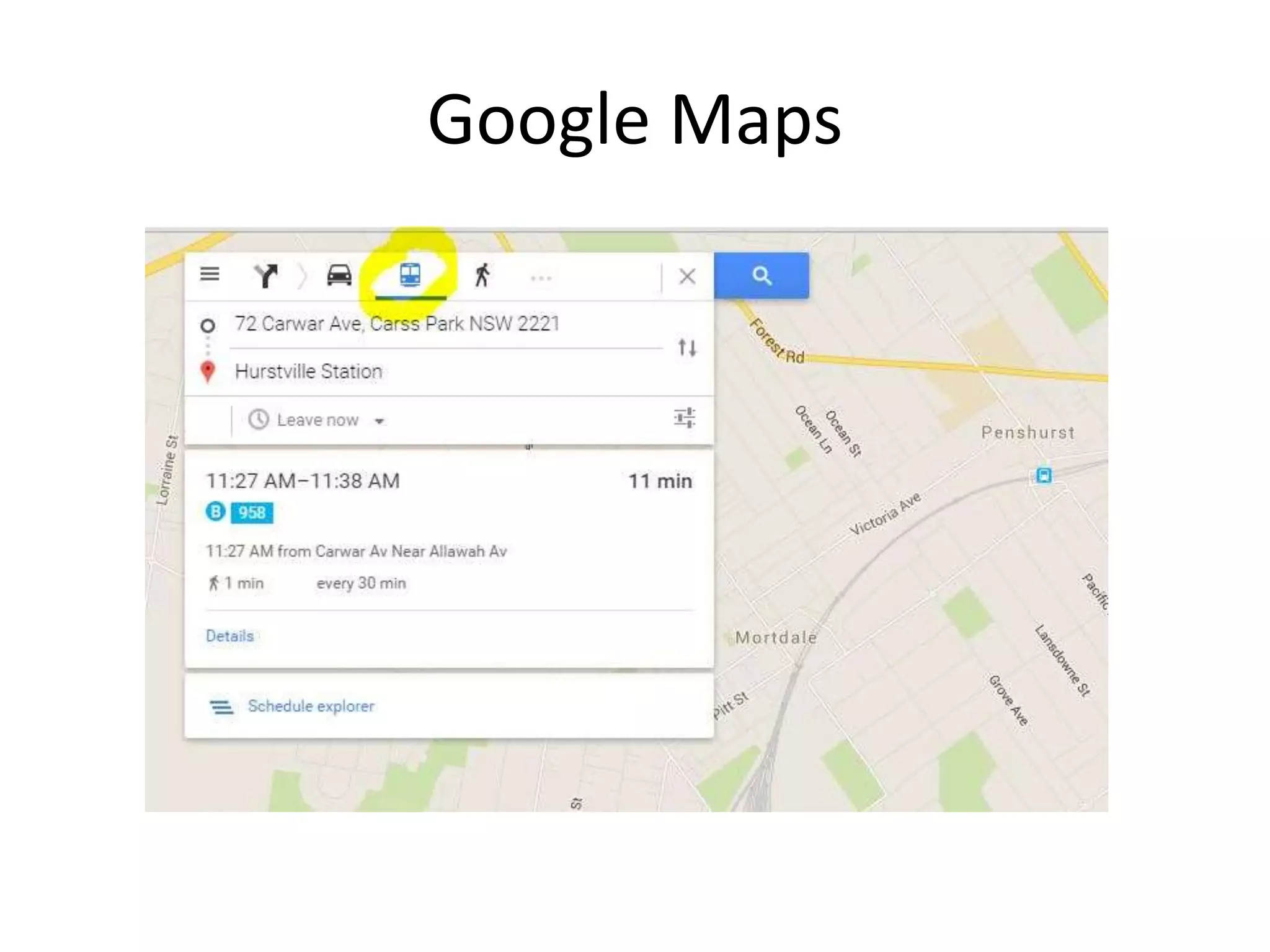 Google maps | PPTX