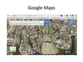 Google maps | PPTX