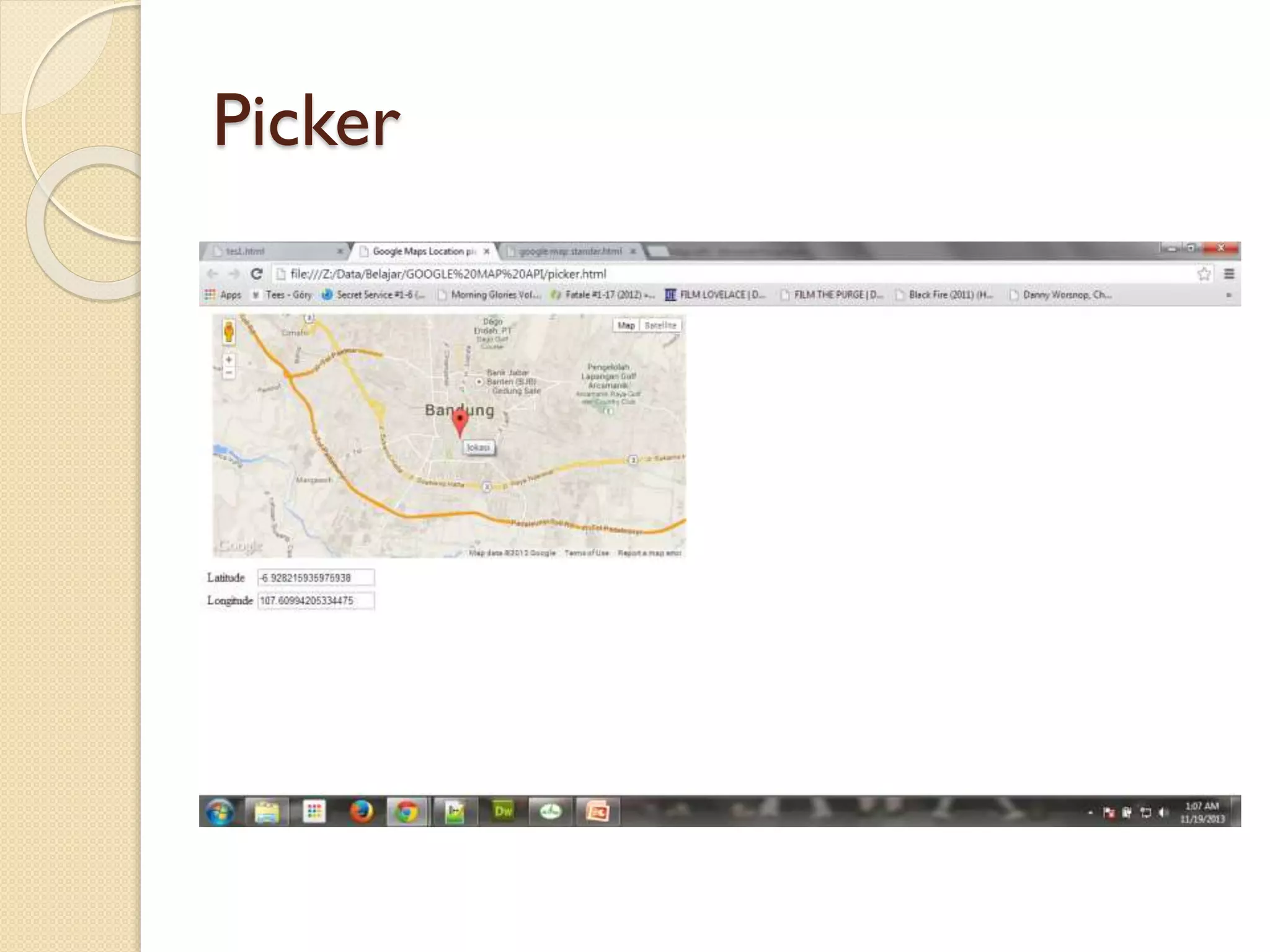 Google maps api kelompok 5 | PPTX
