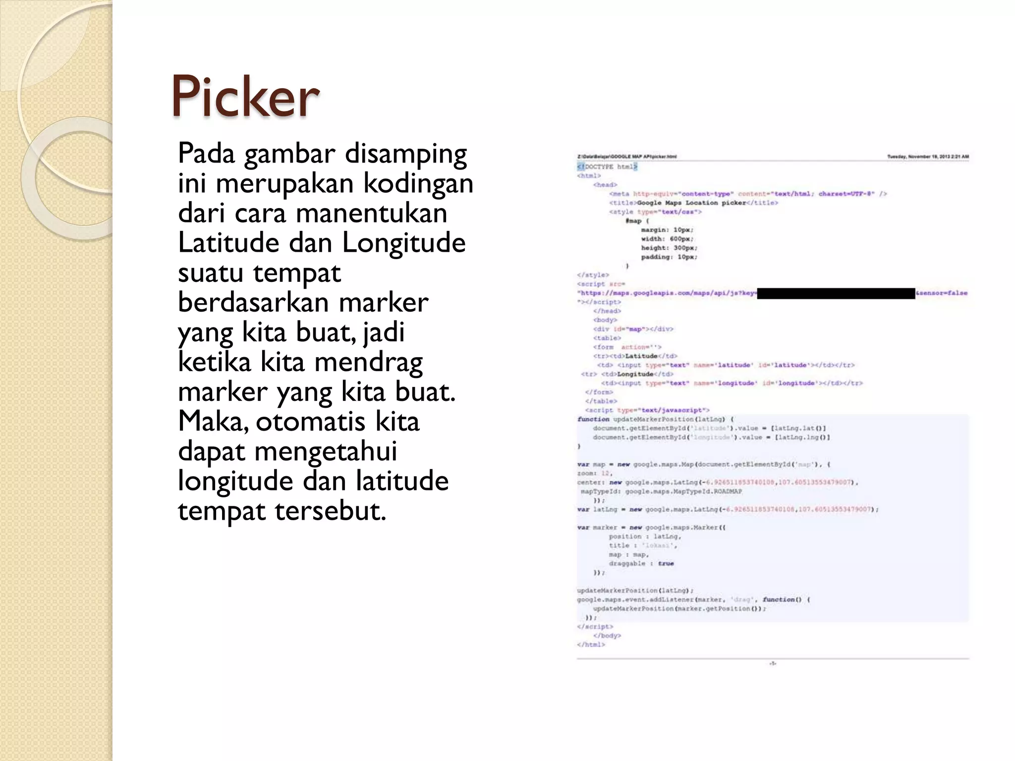 Google maps api kelompok 5 | PPTX