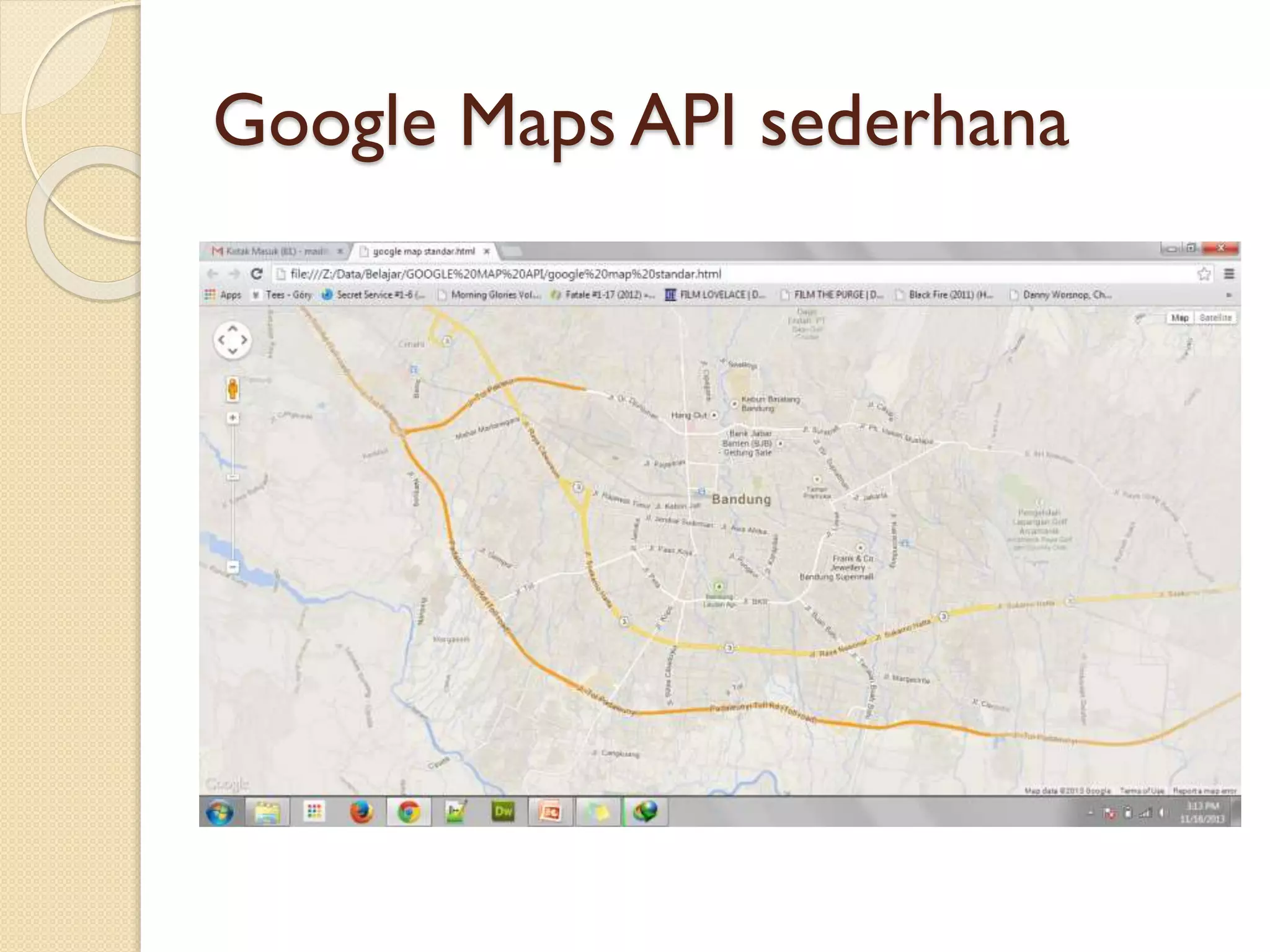 Google maps api kelompok 5 | PPTX